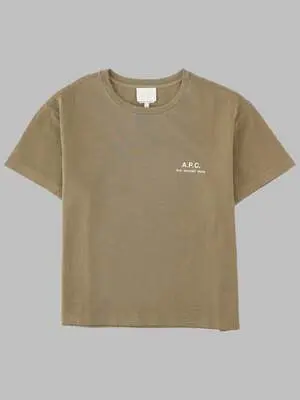 A.p.c. T Shirt 'aurore - Brown