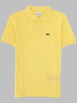 Lacoste Polo Con Logo - Yellow