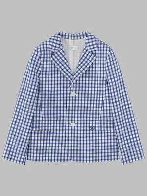 Gucci Gingham Blazer - Multicolour