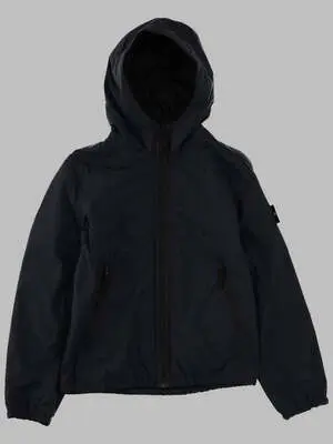 Stone Island Giubbotto Con Cappuccio - Blue