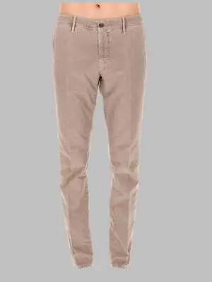 Incotex Jeans In Cotone - Beige