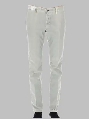 Incotex Jeans Con Patch Logo - Grey