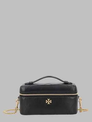 Tory Burch Beauty Case 'charlie Matelass - Black