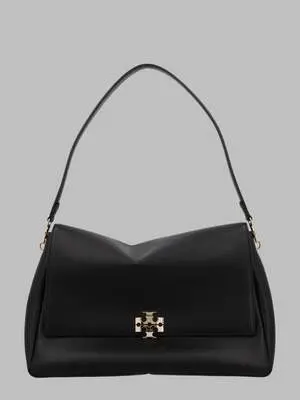 Tory Burch Borsa A Tracolla 'charlie' Large - Black