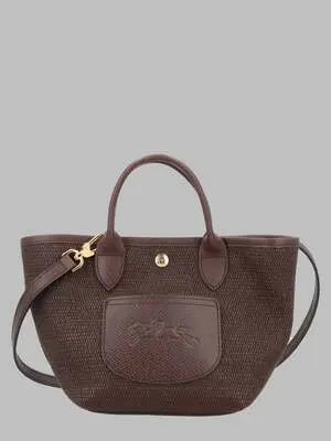 Longchamp Borsa 'le Panier Pliage' Small - Brown