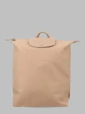 Longchamp Le Pliage Medium Backpack - Beige