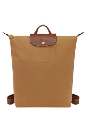Longchamp Le Pliage Original Medium Backpack - Brown