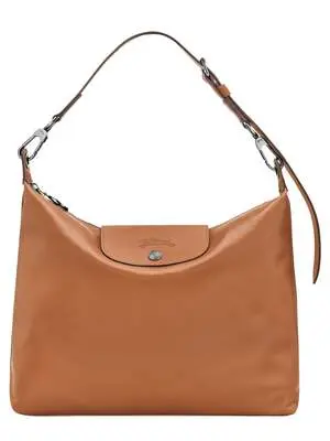 Longchamp Borsa Hobo 'le Pliage Xtra' Medium - Brown