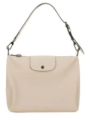 Longchamp Borsa Hobo 'le Pliage Xtra' Medium - Ivory