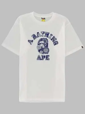 A BATHING APE Graphic Print Cotton T-shirt