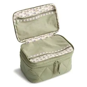 VERA BRADLEY Brush Up Cosmetic Case In Deep Lichen