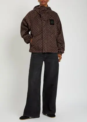 GANNI Polka Dot Hooded Jacket