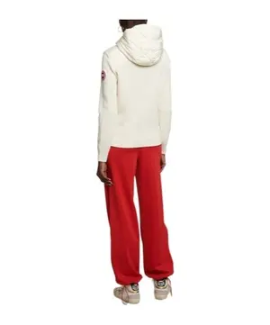 Canada Goose Down-paneled Wool Hoodie