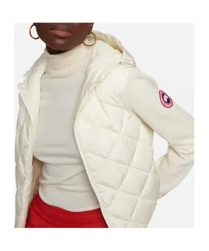 Canada Goose Down-paneled Wool Hoodie