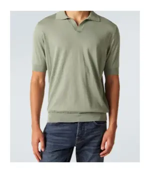LARDINI Cotton Piqué Polo Shirt