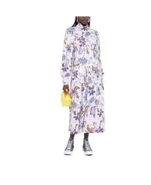 Isabel Marant Étoile Blue Jacquard Skirt