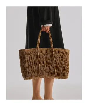 THE ROW Georgica Tote Bag - Brown