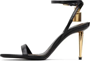 TOM FORD Lock-shaped Pointed-toe Open-toe Sandals