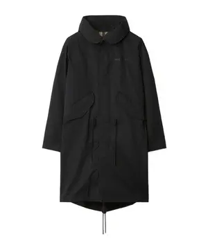 Burberry Long Sleeve Drawstring Windbreaker
