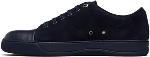 LANVIN Dbb1 Leather And Suede Sneakers