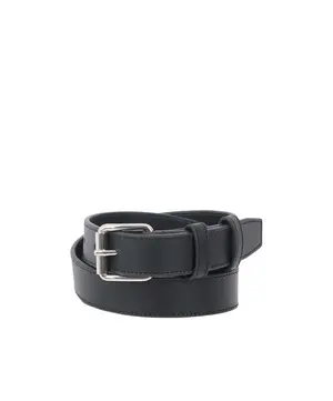 Comme Des Garçons Square Buckle Belt - Black