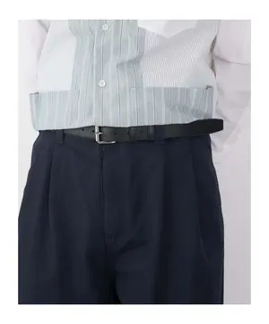 Comme Des Garçons Square Buckle Belt