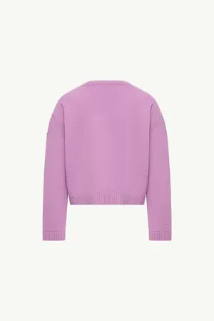 Moncler Wool And Cashmere Logo Sweater