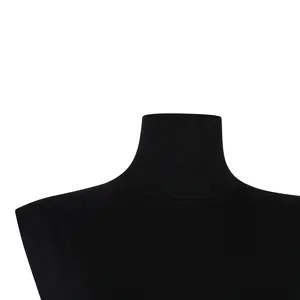 TOTEME Fine Knit Sleeveless Turtleneck Jumper