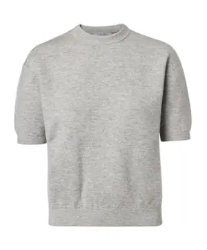 Max Mara Knitted Wool And Cashmere-blend T-shirt