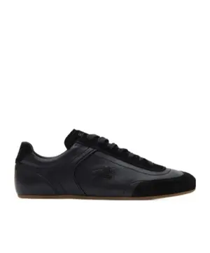 Burberry Leather Knight Runner Sneakers - Black