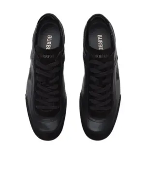Burberry Leather Knight Runner Sneakers
