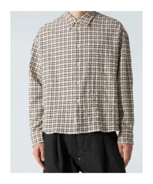 Studio Nicholson Nostra Checked Cotton Shirt