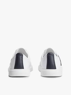 Tommy Hilfiger Logo Lightweight Leather Court Trainers