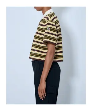 Moncler Striped Polo Shirt