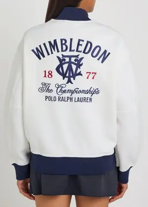 Polo Ralph Lauren Embroidered Cotton-blend Bomber Jacket