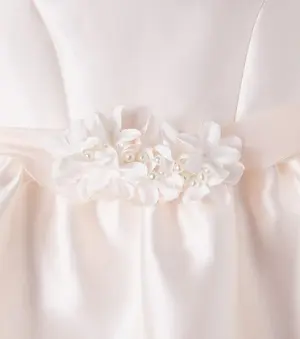 Monnalisa Belted Floral Dress