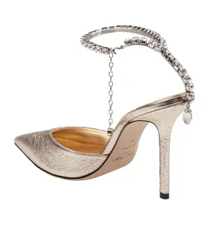 JIMMY CHOO Pointed-toe High-heeled Sandals