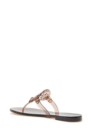 Tory Burch Miller Logo Jelly Sandals