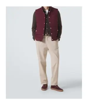 Brunello Cucinelli Leather-trimmed Suede Sneakers