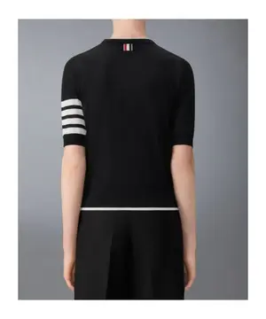 Thom Browne 4-bar Short-sleeve T-shirt