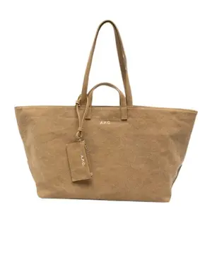 A.p.c. Double-handled Shoulder Bag - Brown