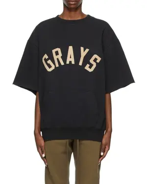 Fear Of God Grays Crewneck T-shirt - Black