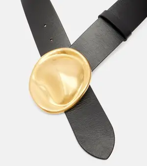 Khaite Keefe Leather Belt