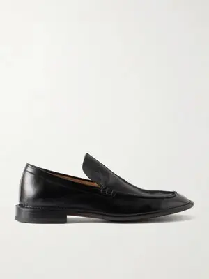 Calvin Klein Lido Leather Loafers - Black