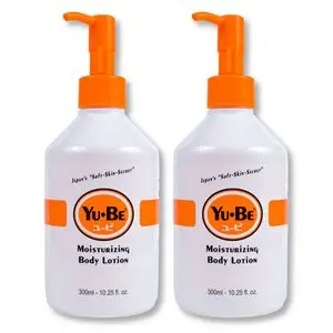 YU-BE, INC. Moisturizing Body Lotion Duo - Orange
