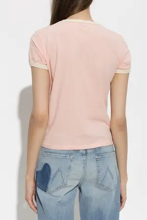 MOTHER T-shirt ‘lil Goodie Ringer