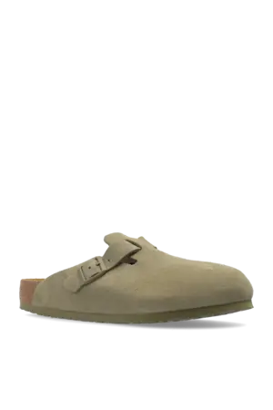 BIRKENSTOCK Suede Mules `boston Bs