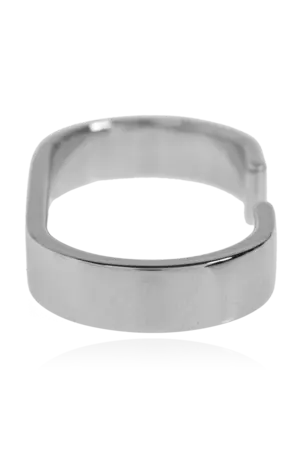 MAISON MARGIELA Double Ring With Engraved Logo