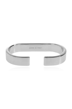 MAISON MARGIELA Double Ring With Engraved Logo