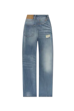 MAISON MARGIELA Vintage-effect Jeans - Blue